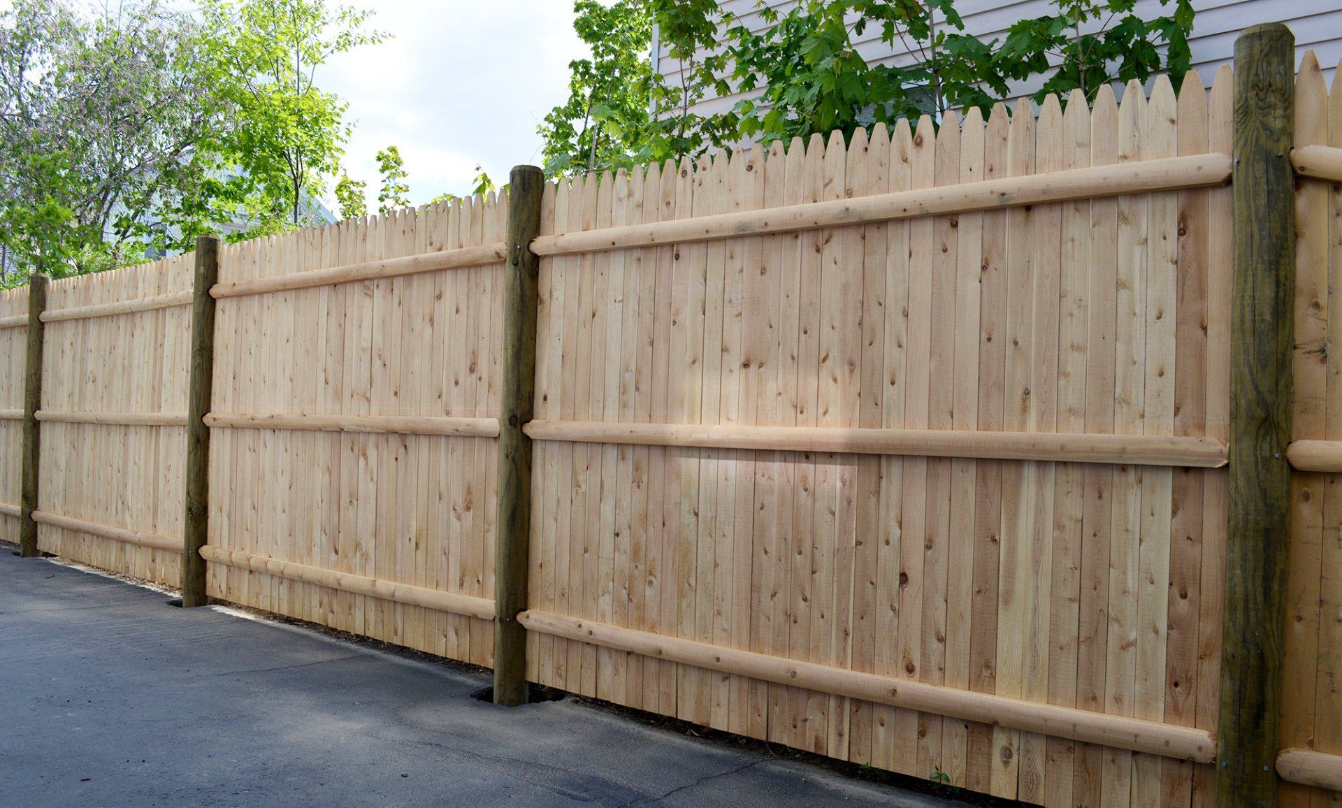 Stockade Picket Fences Watertown MA Ideal Fence Stockade Picket Fences Watertown MA Ideal Fence
