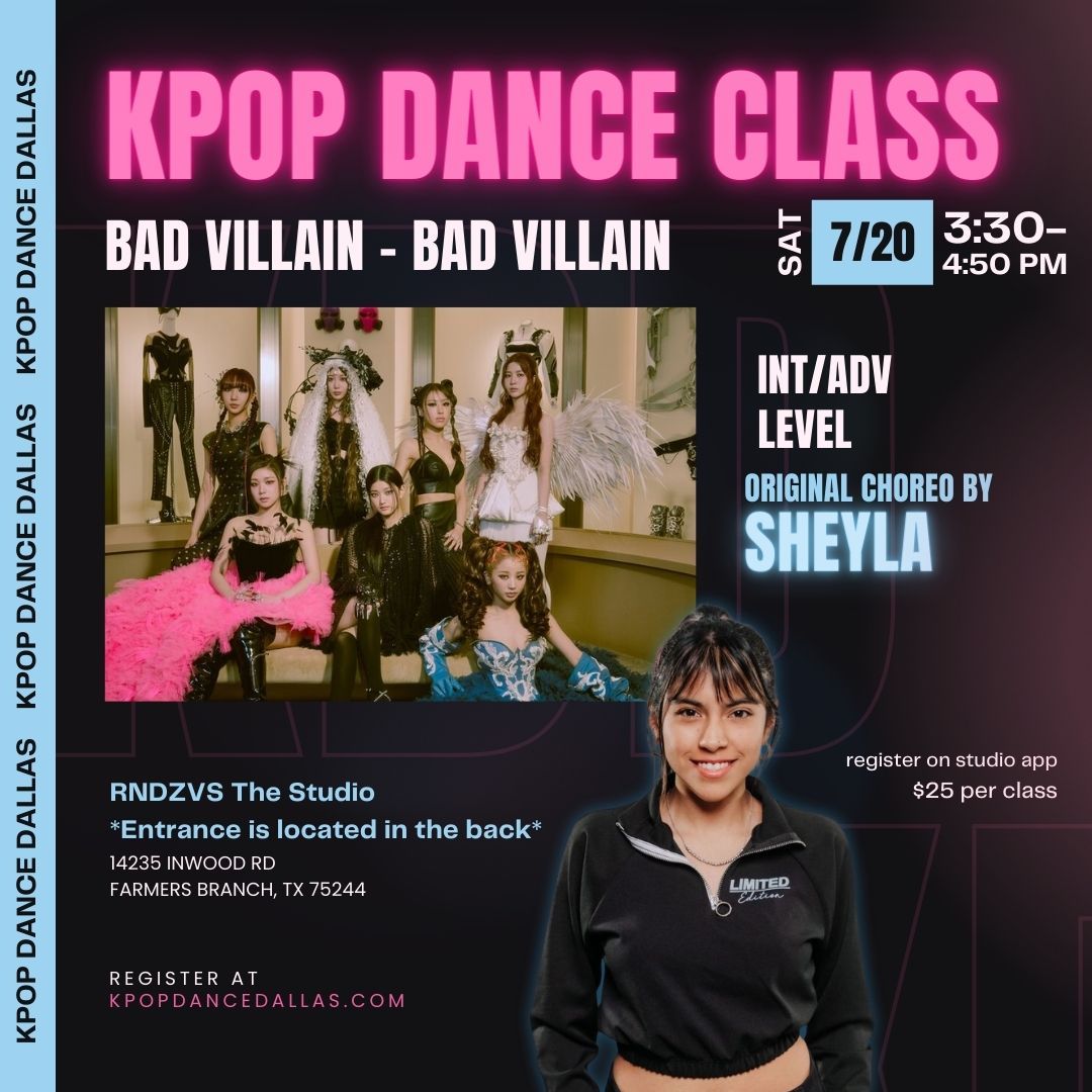 Learn Choreography to KPop Music in Dallas | K-Pop Dance Dallas