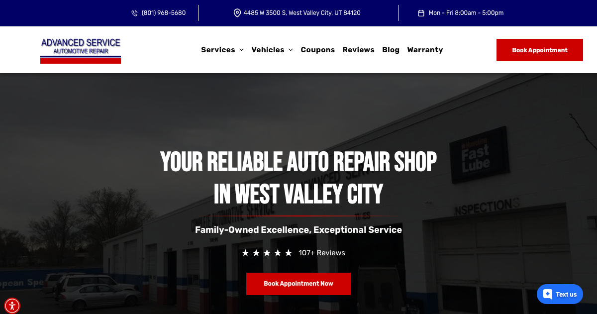Saturn Auto Repair - West Valley City, UT | Advanced Service Automotive ...