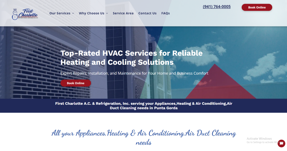 Top HVAC Services |Reliable Heating & Cooling Solutions
