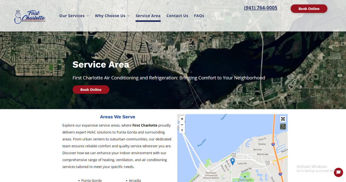 Our Service Areas - HVAC Solutions Near You
