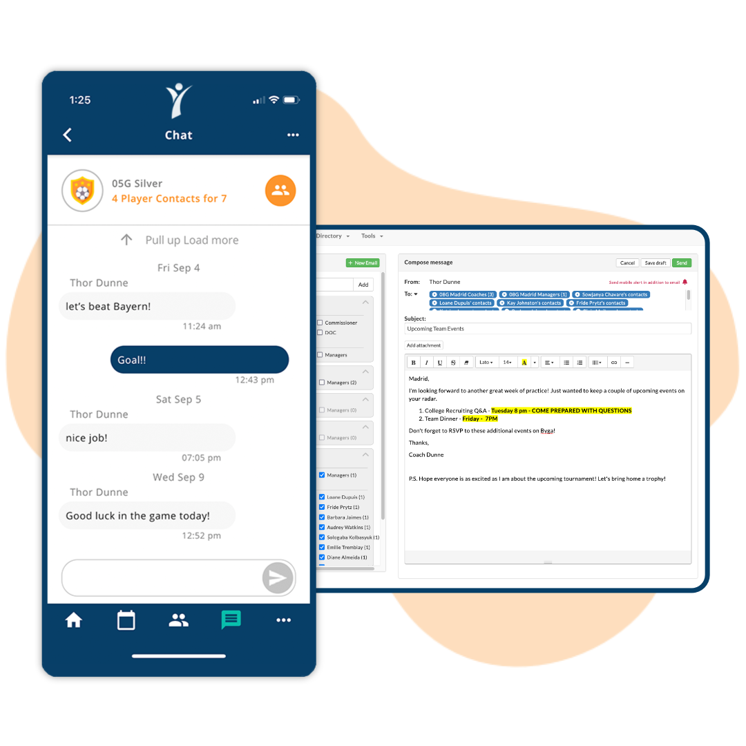 Enterprise Class Youth Sports Club Management Software: Byga