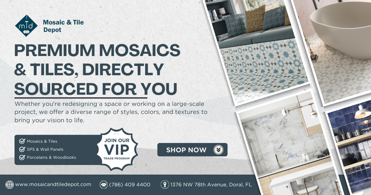 Shop Tiles & Mosaics | Mosaic & Tile Depot Store