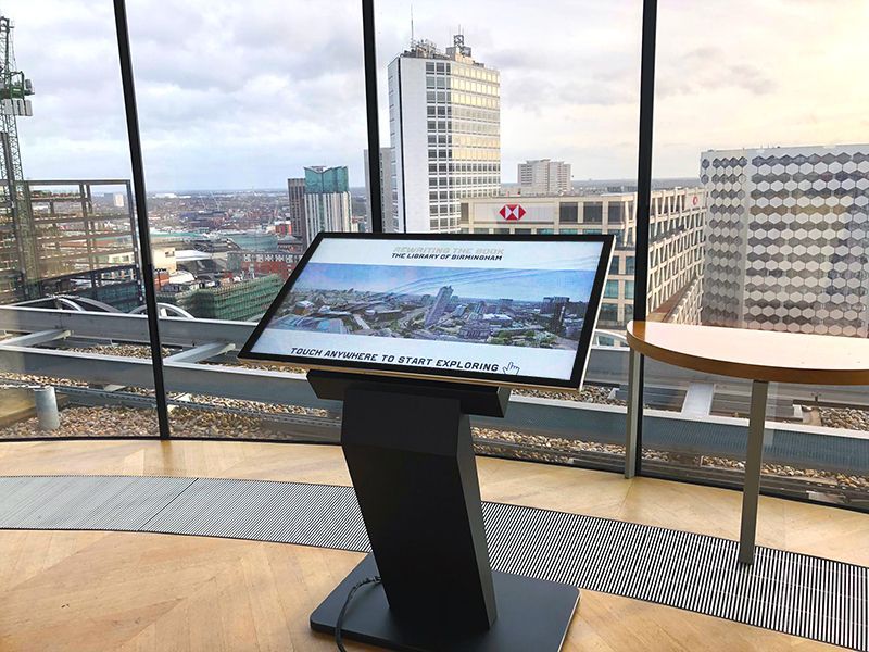 Digital Signage Touch Screens Nottingham | Interactive Digital Signage