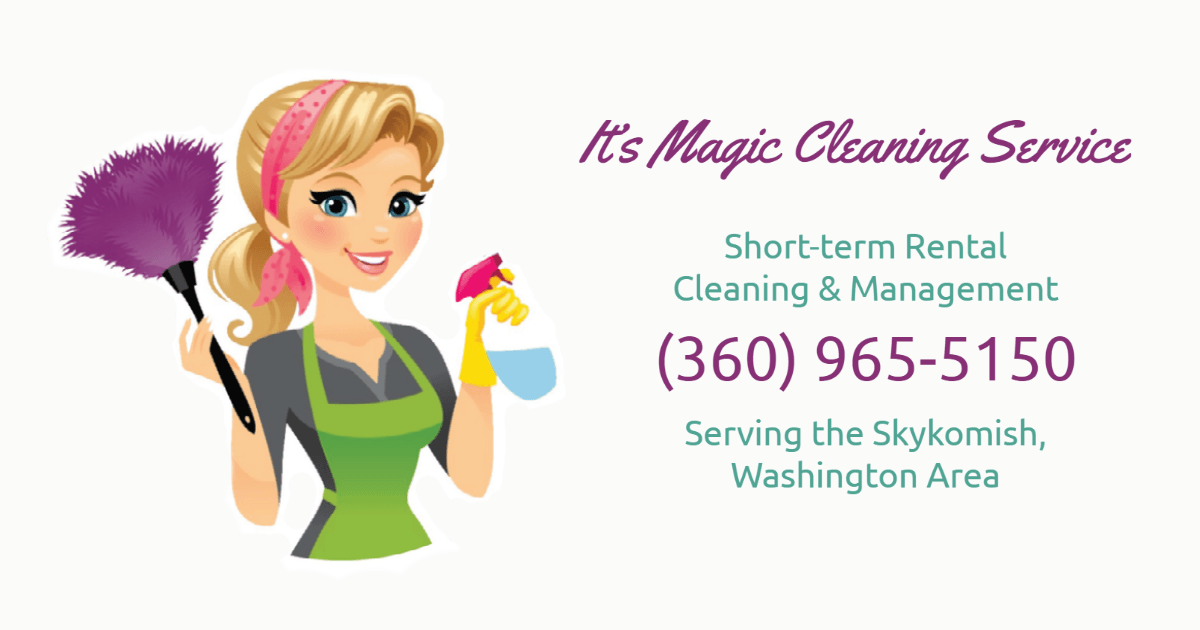 Short Term Rental Cleaning Service- It's Magic Cleaning Service