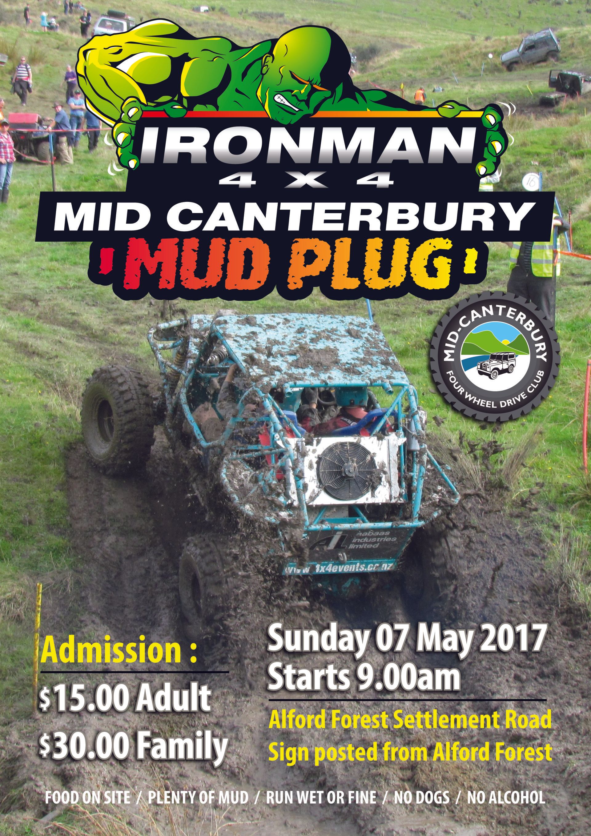 4wd Mud Plug - Thanks volunteers