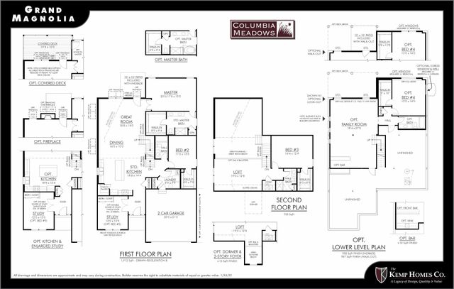 Magnolia Villas House Plans