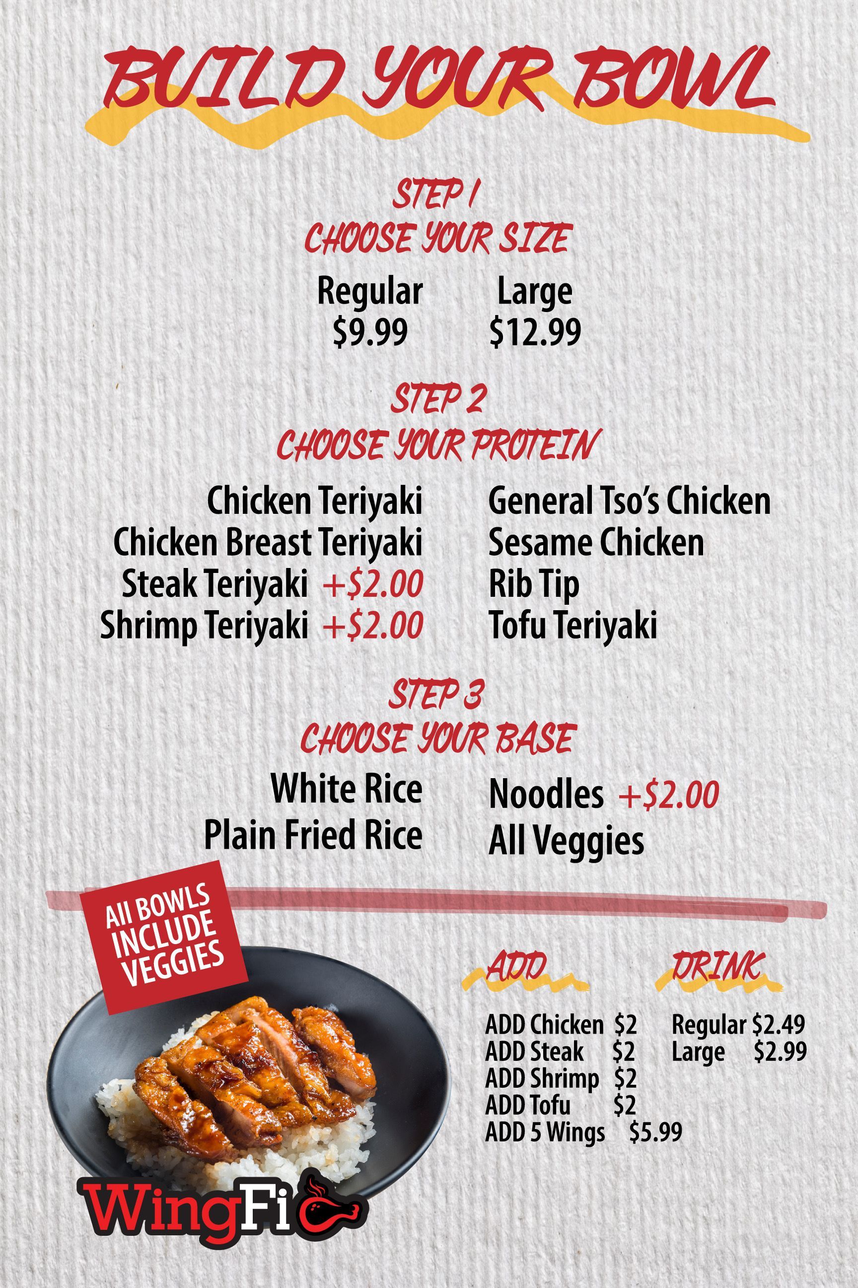 MENU Wing Fi Lawrenceville ga