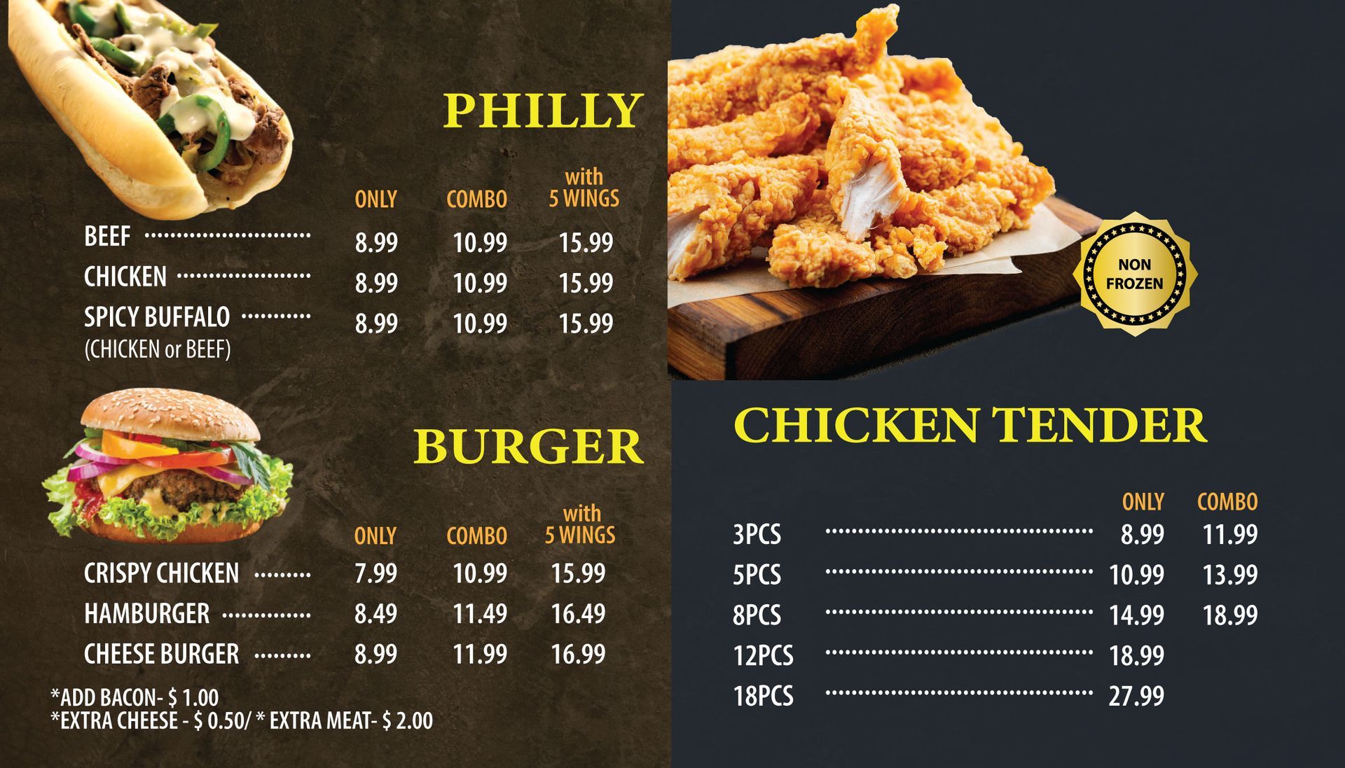 MENU Wing Fi Lawrenceville ga