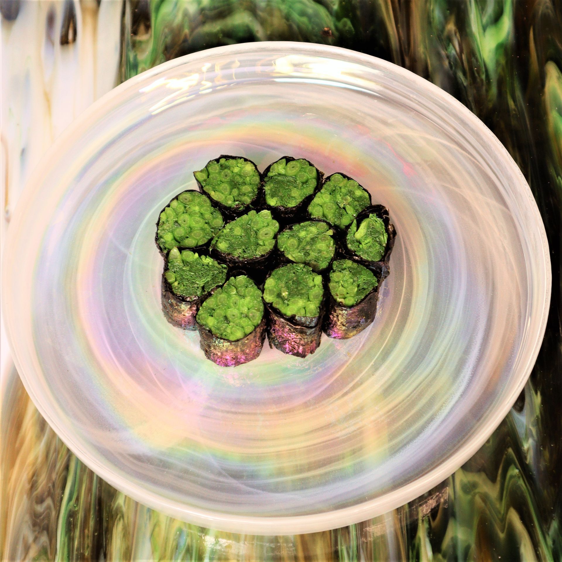 Steamed Watercress Nori Rolls - Sea Vegetable
