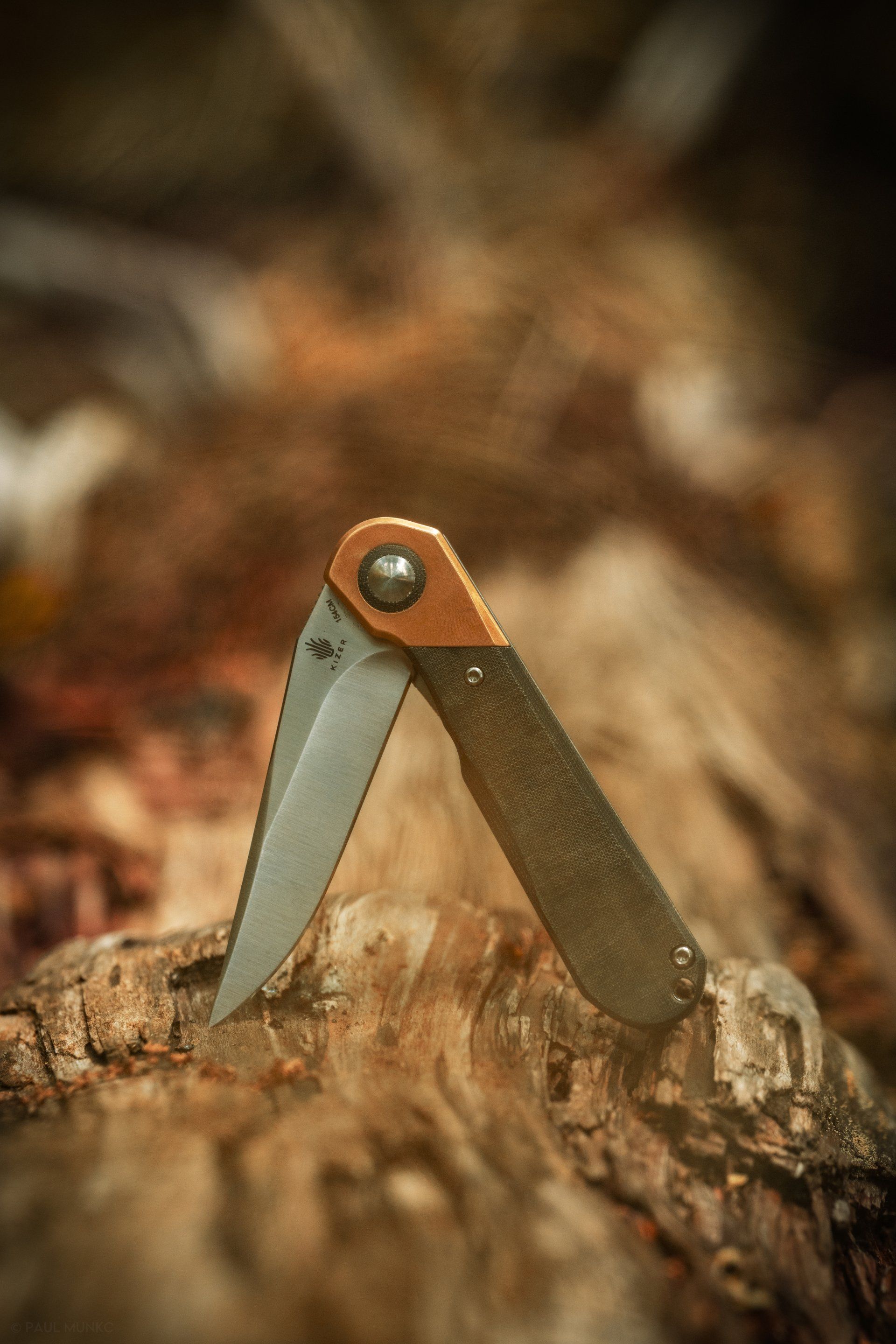 The Munko Knives x Kizer Comet by Paul Munko | Munko Knives