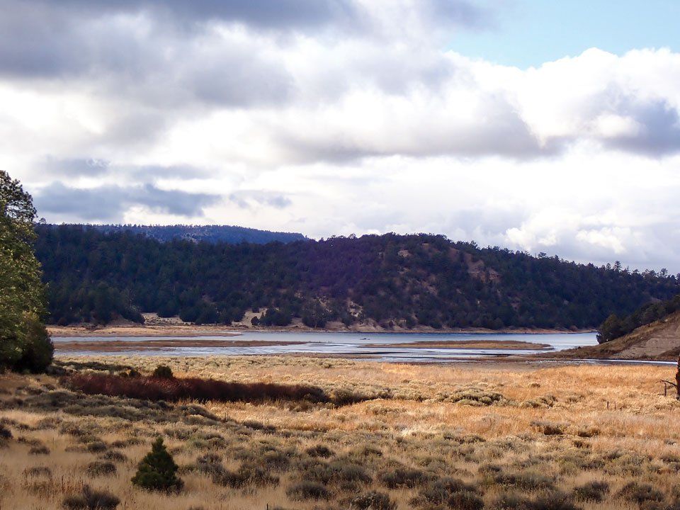Visiting Quemado Lake