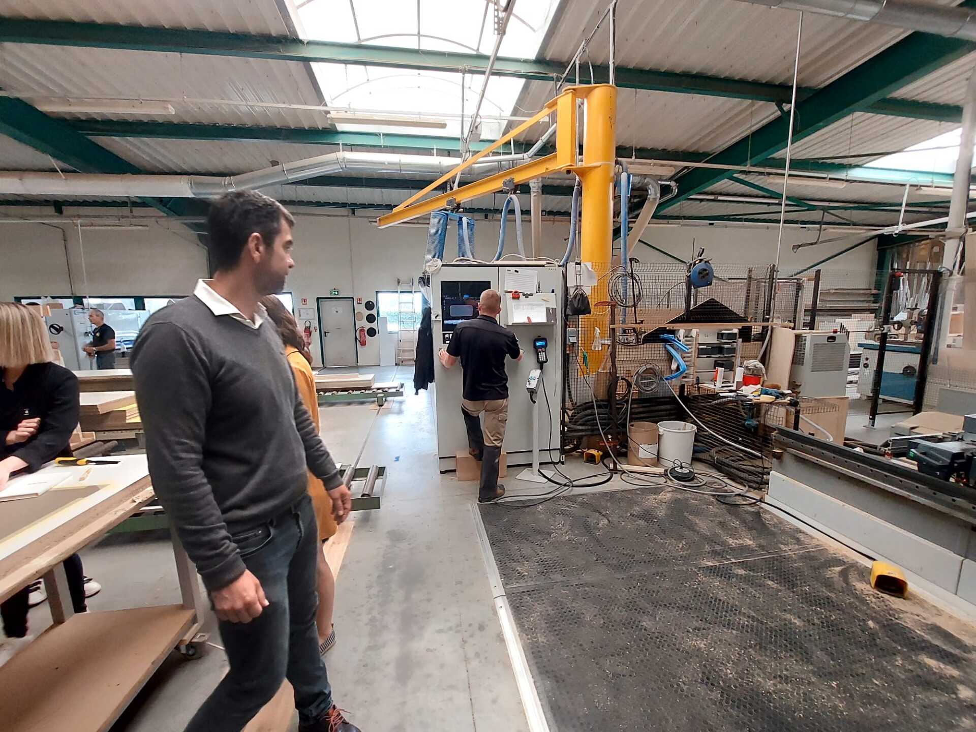 Visite d'Athex, entreprise d'agencement française