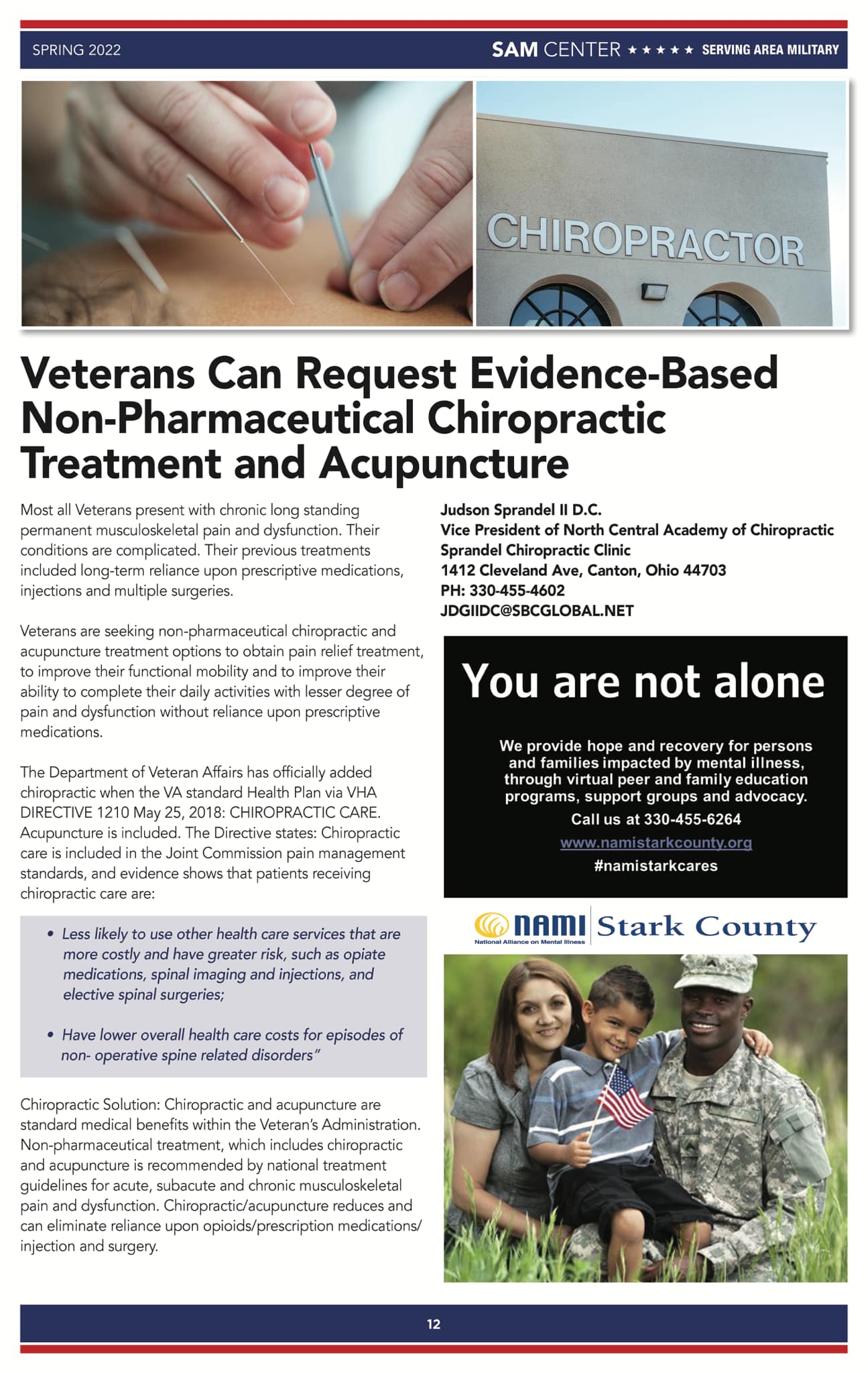 Serving Area Military