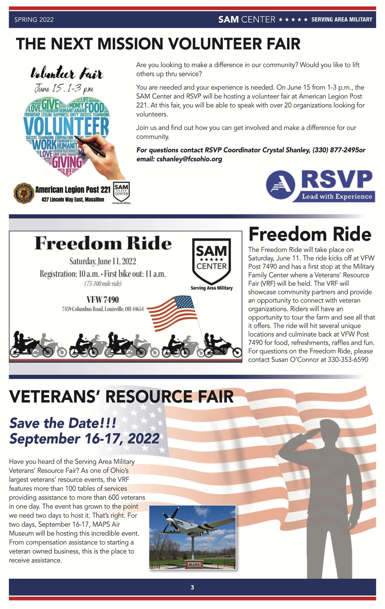 Serving Area Military