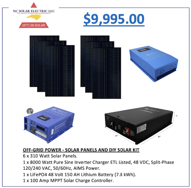 NC Solar Electric LLC - We Offer DIY Home Solar Panel Kits, Custom ...