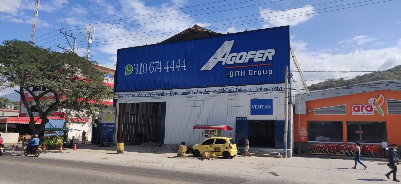 Agofer - materiales para construcción en Armenia
