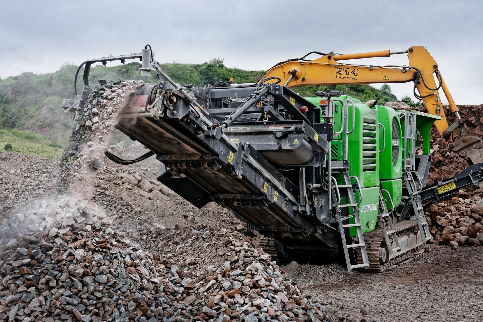 Evoquip Bison 280 Jaw Crusher | Compact & High-Performance Crushing