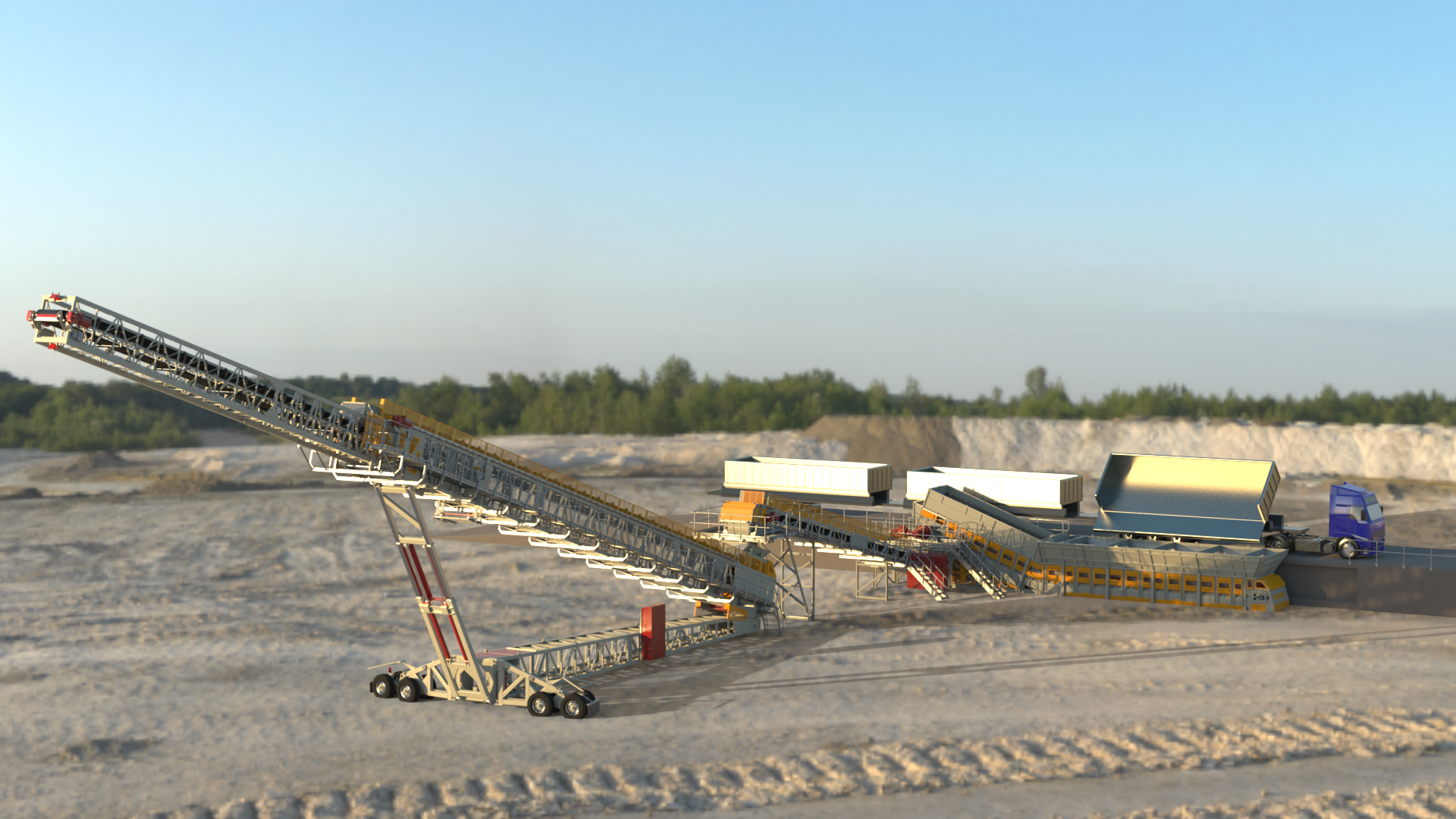 Telestack Titan ST1600-8 Side Tipper | Heavy-Duty Material Handling ...