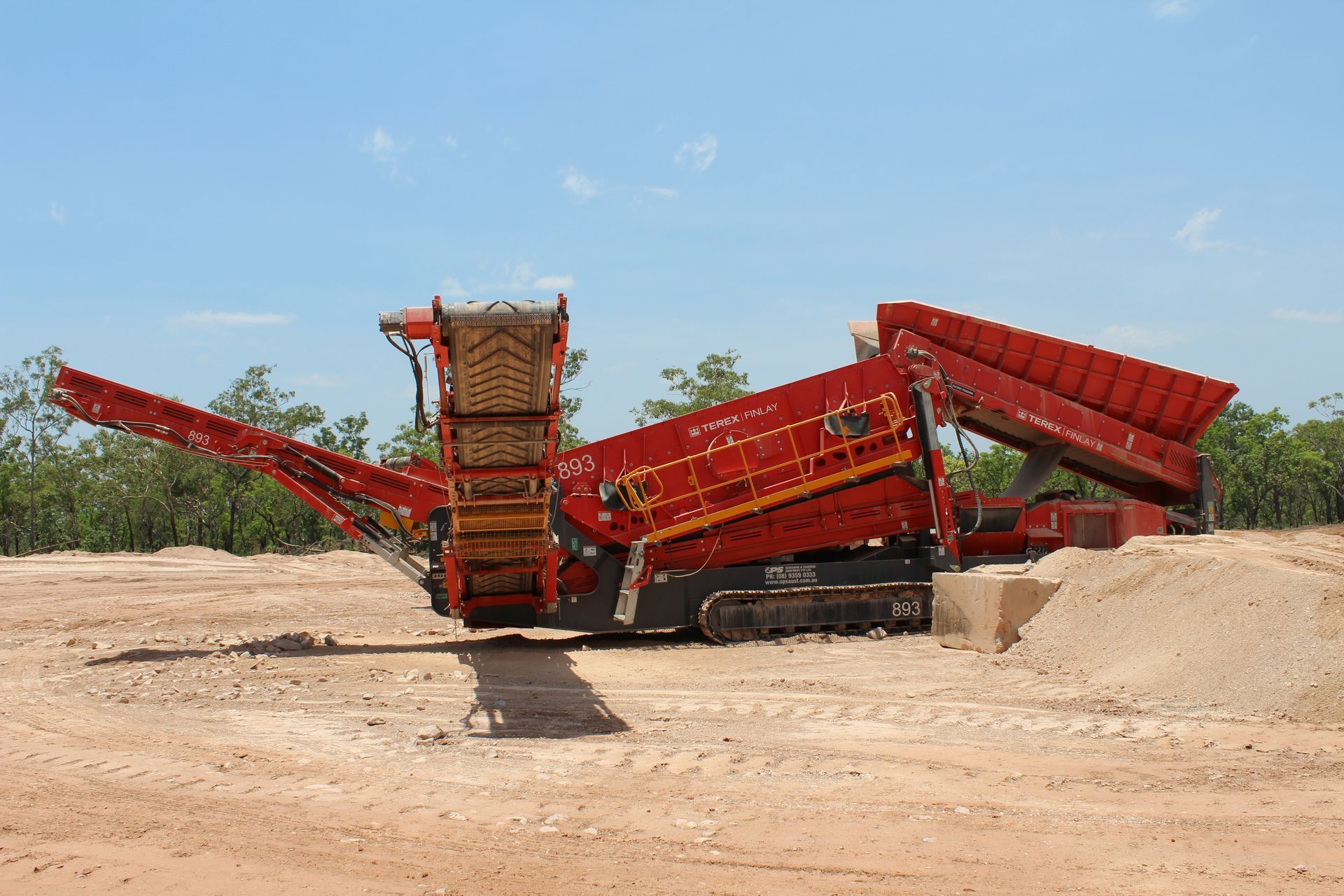 Finlay 893 Heavy Duty Reclaimer | High-Capacity Screening for Demanding ...