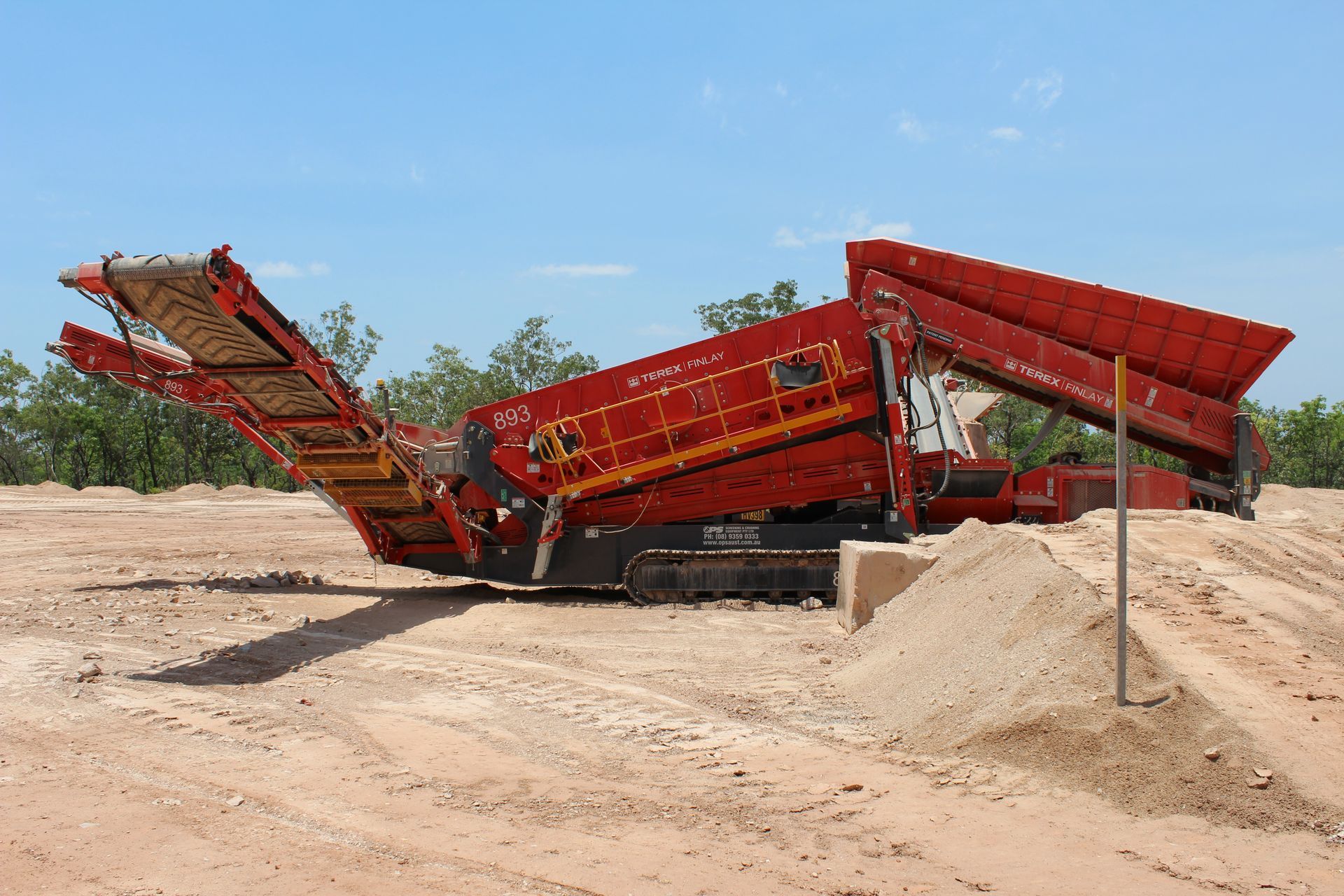 Finlay 893 Heavy Duty Reclaimer | High-Capacity Screening for Demanding ...