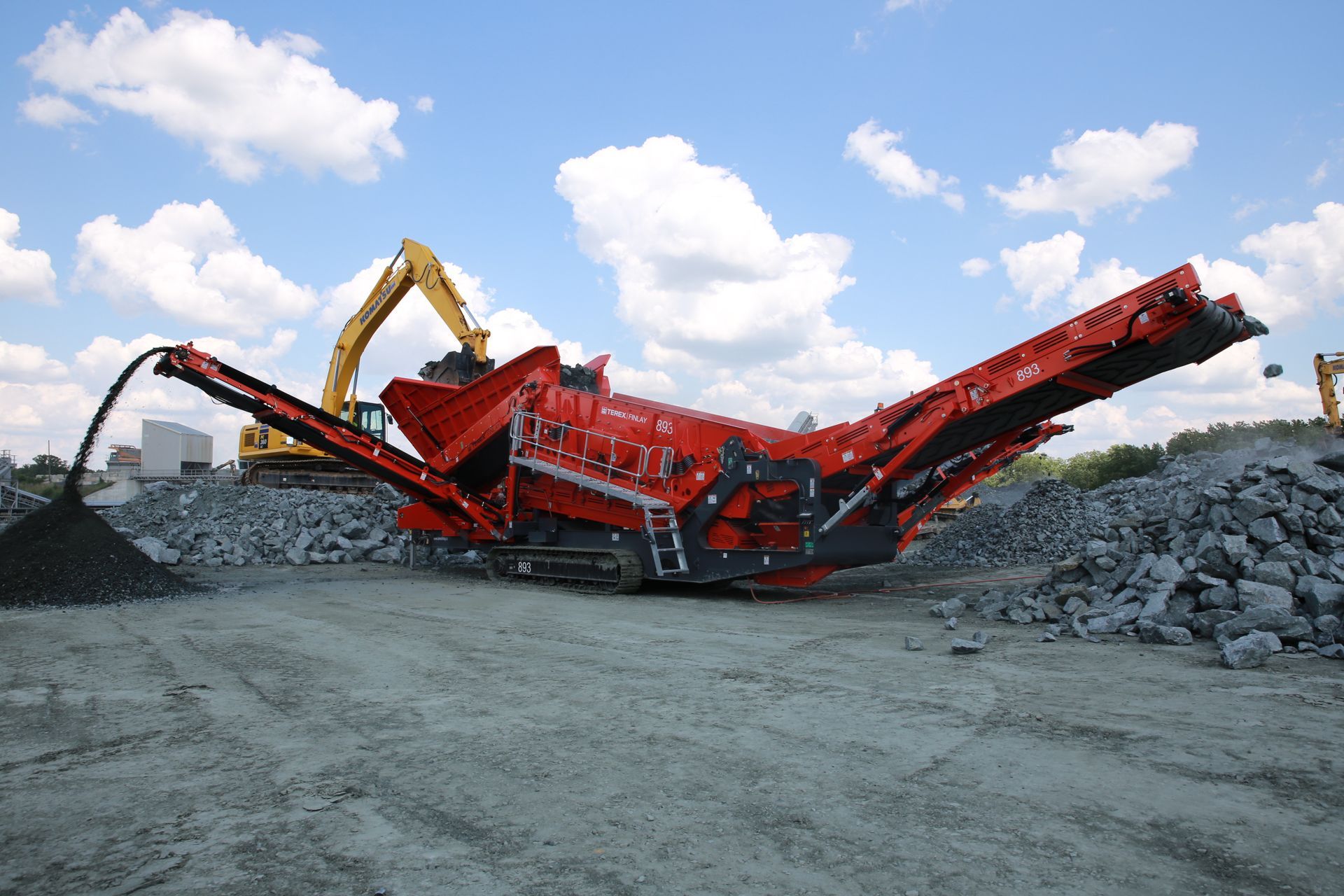 Finlay 893 Heavy Duty Reclaimer | High-Capacity Screening for Demanding ...
