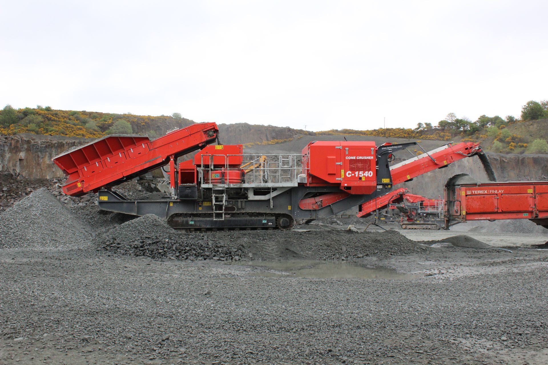 Finlay C-1545P Cone Crusher | High-Efficiency Mobile Crushing