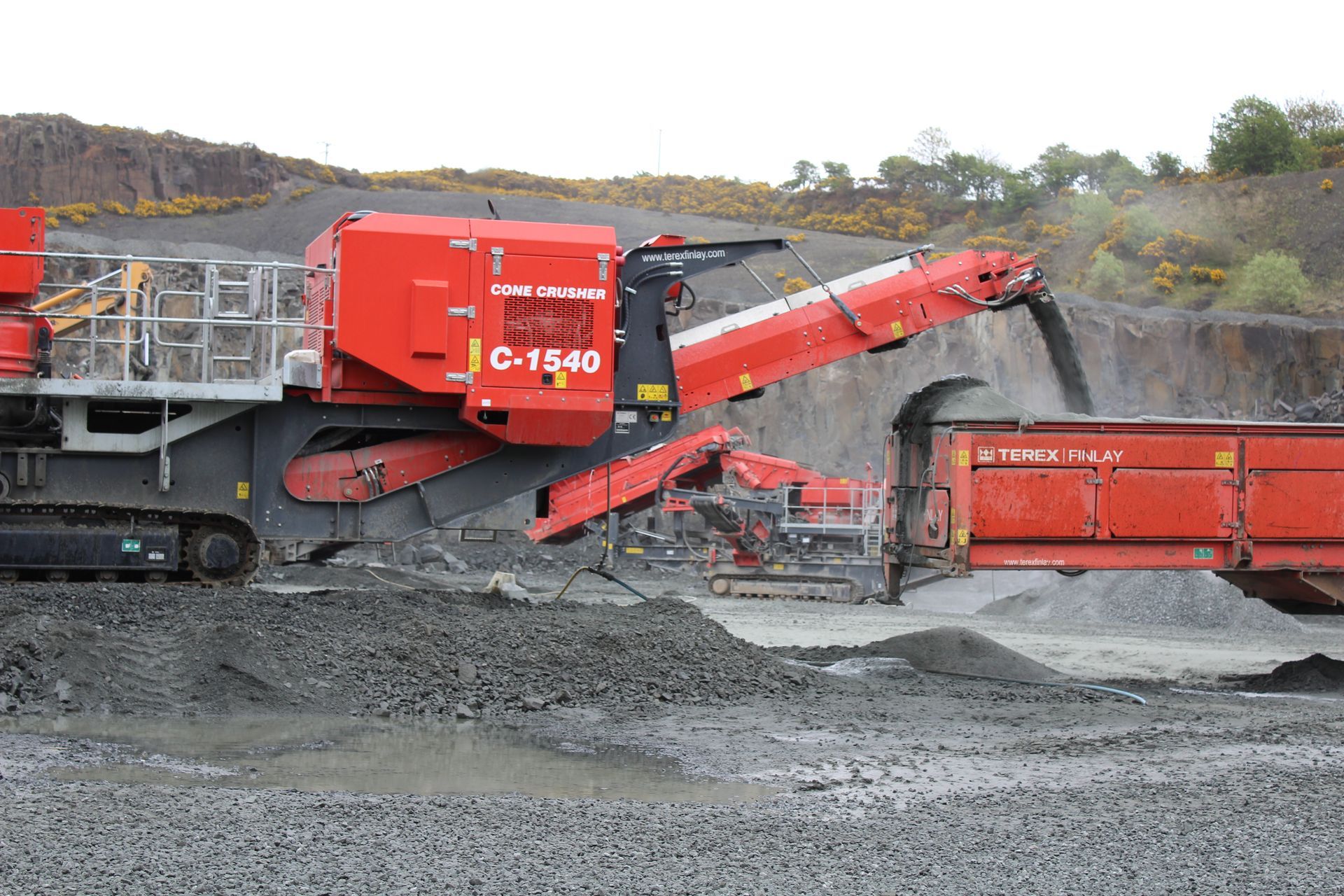 Finlay C-1545P Cone Crusher | High-Efficiency Mobile Crushing