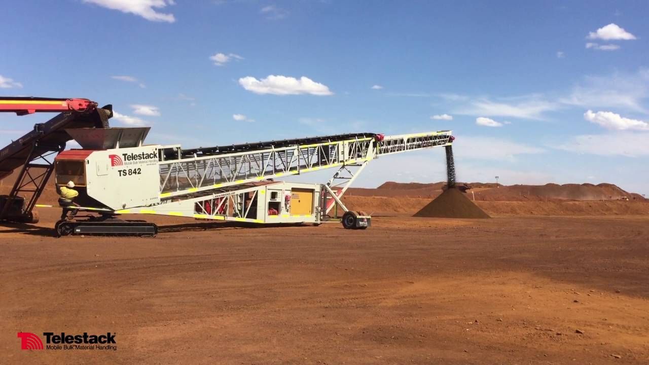 Telestack TS42 | Efficient and Flexible Mobile Bulk Material Conveyor