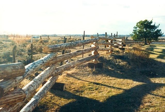 Old Western Fence Wood
