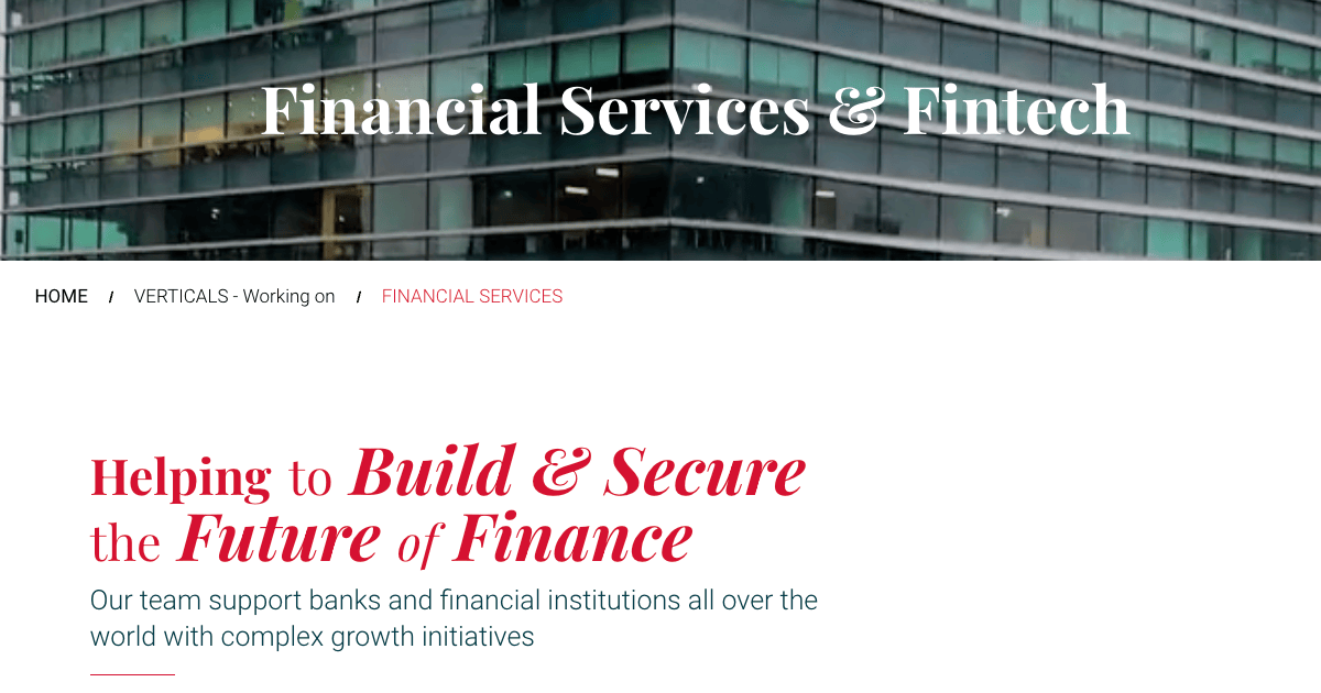 Financial Services | Cambridge Management Consulting