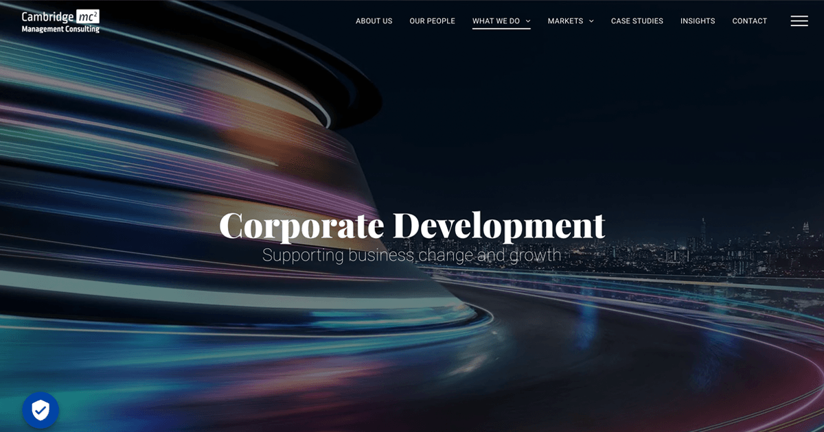 Corporate Development | Cambridge Management Consulting