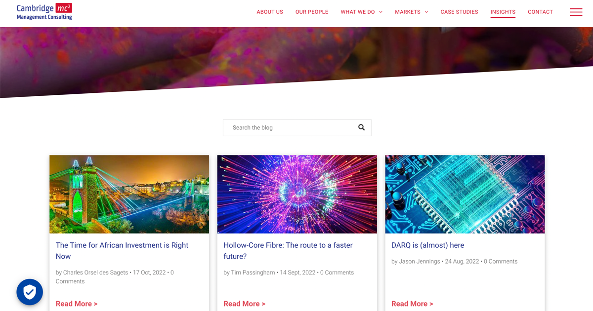 Insights | Cambridge Management Consulting