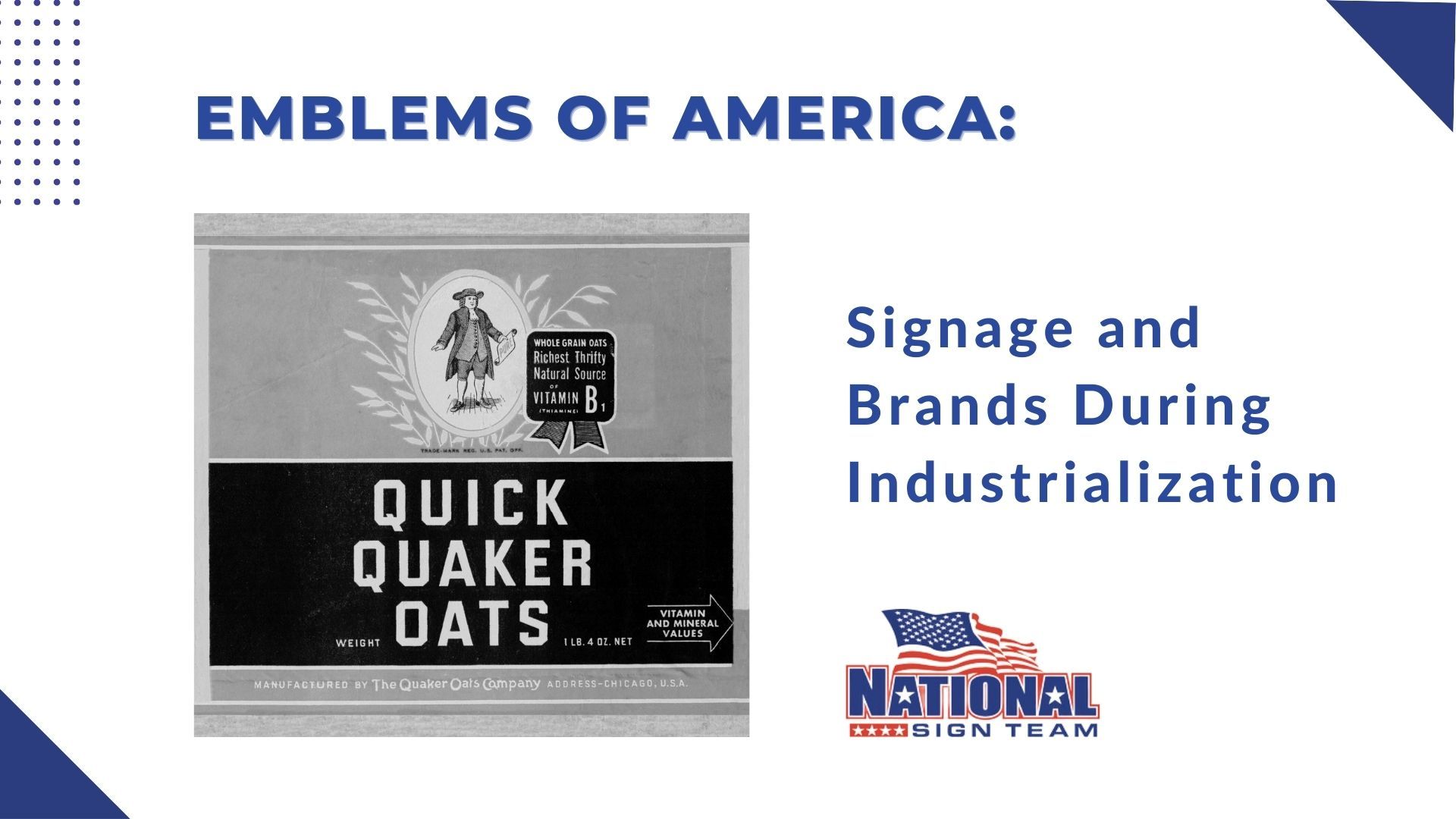 Emblems of America: The Role of Signage in American Culture