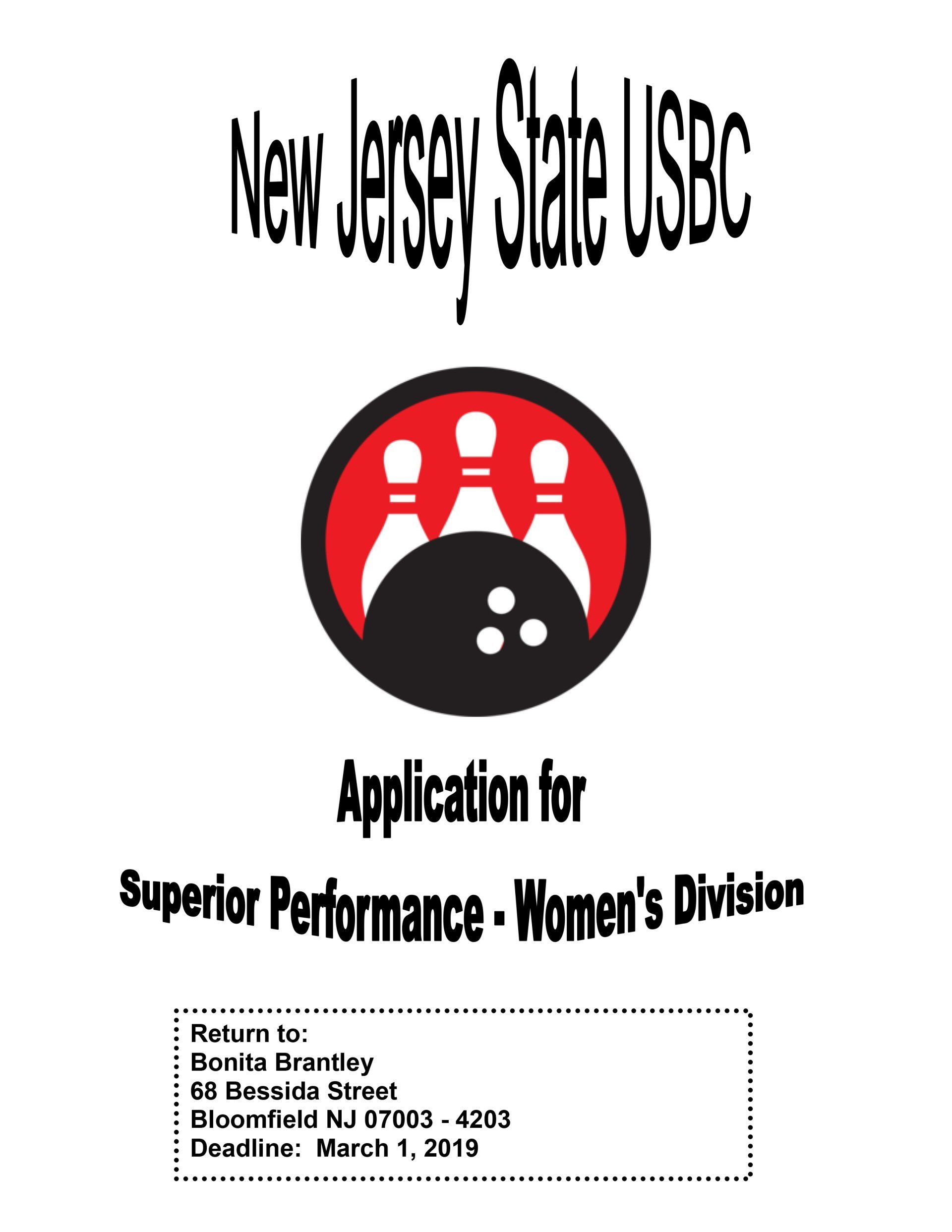 New Jersey State USBC