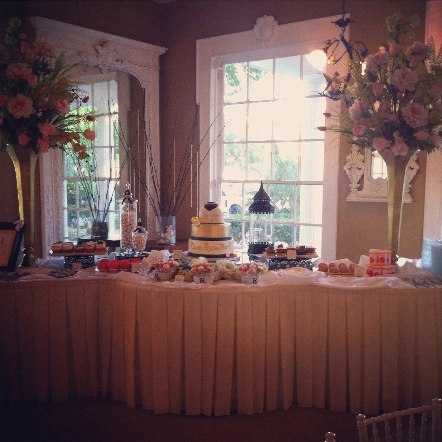 Create a pastry buffet