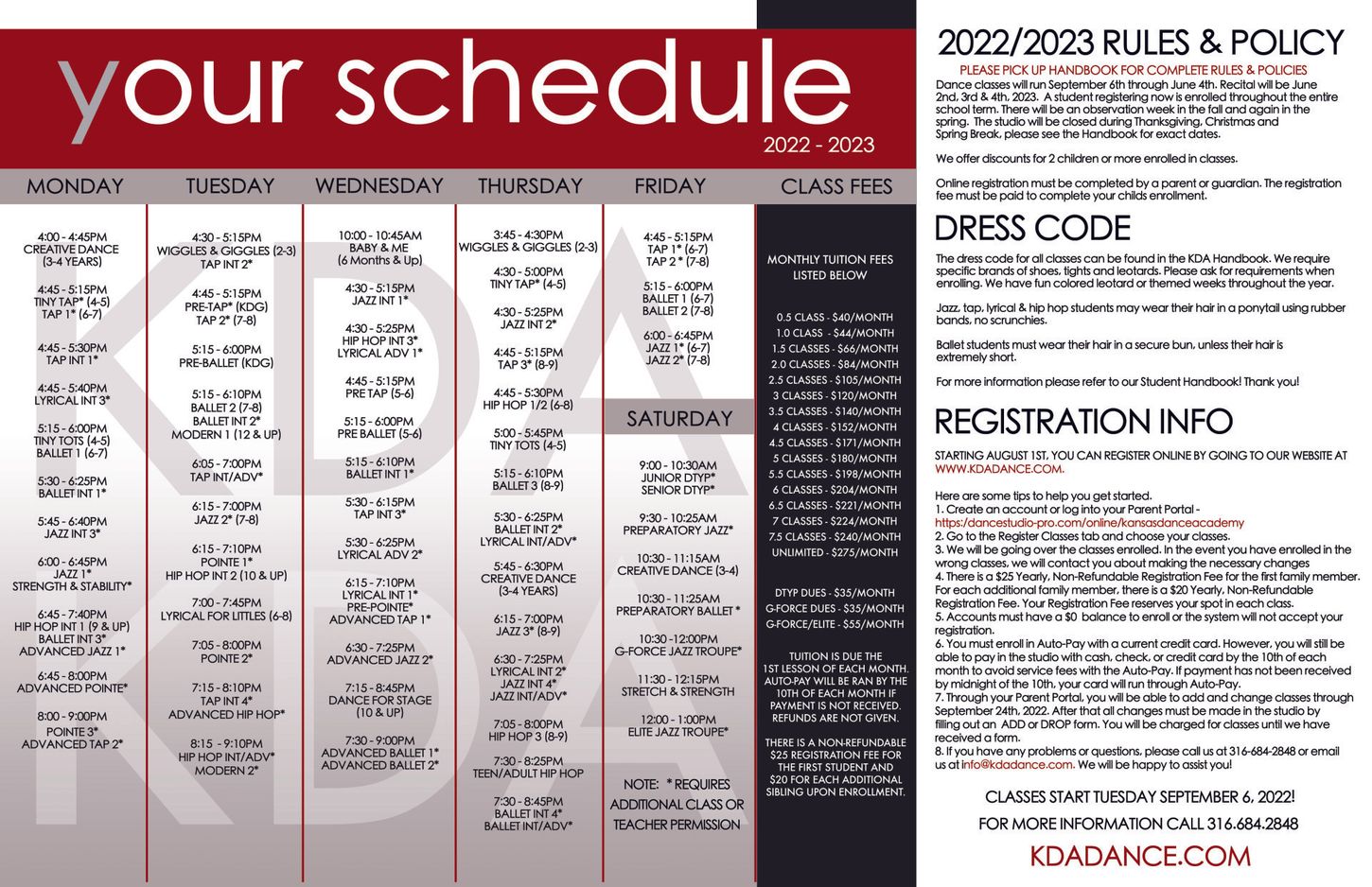 Dance Classes | Wichita, KS | Kansas Dance Academy
