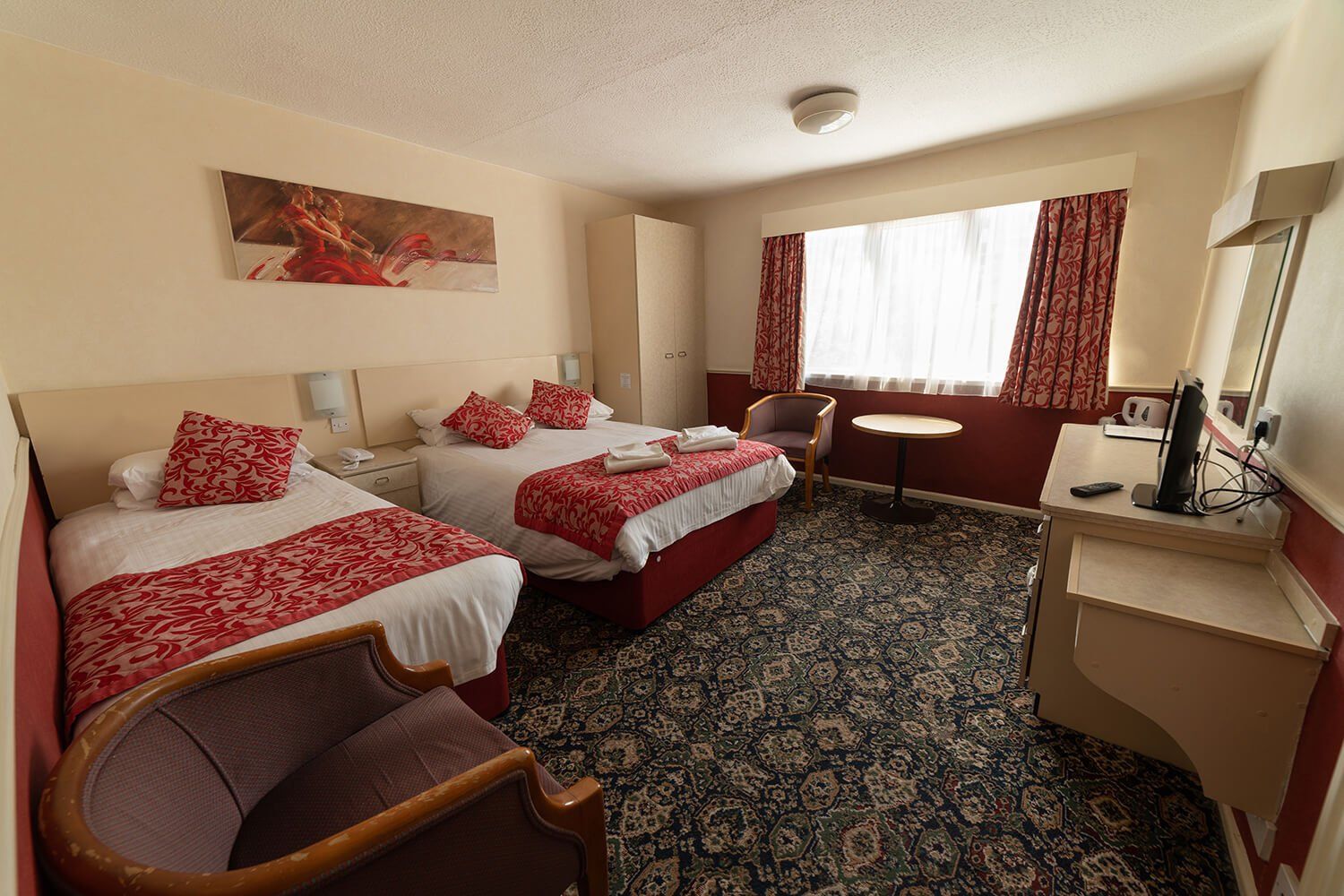 Rooms at the Bournemouth Sands Hotel