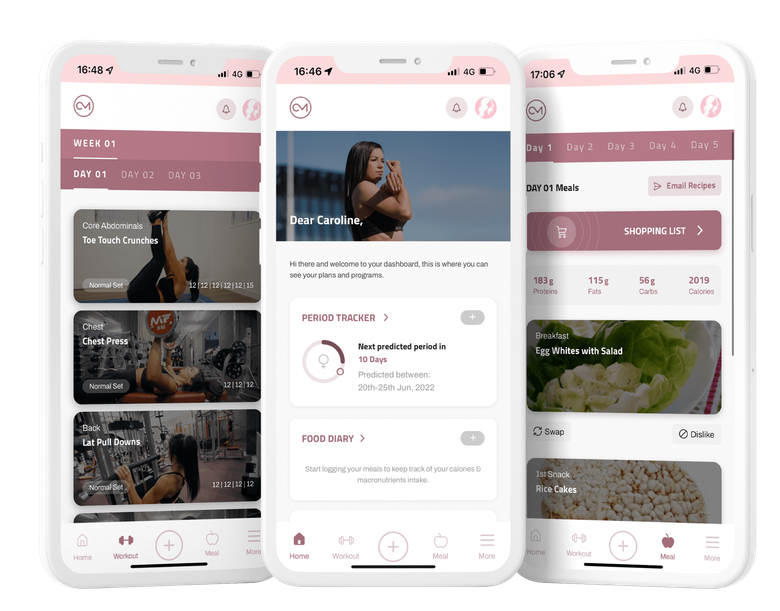 Caroline O'Mahony - Bespoke Workout and Meal Program