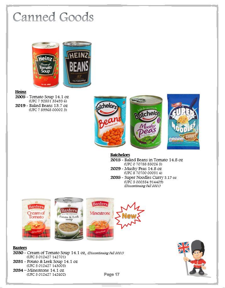 Imported British Foods| Orlando, FL | UK Imports, Inc.
