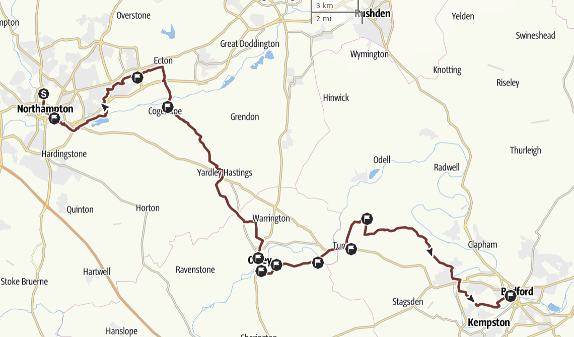 The Northampton Pilgrim Way is Ready to Walk!