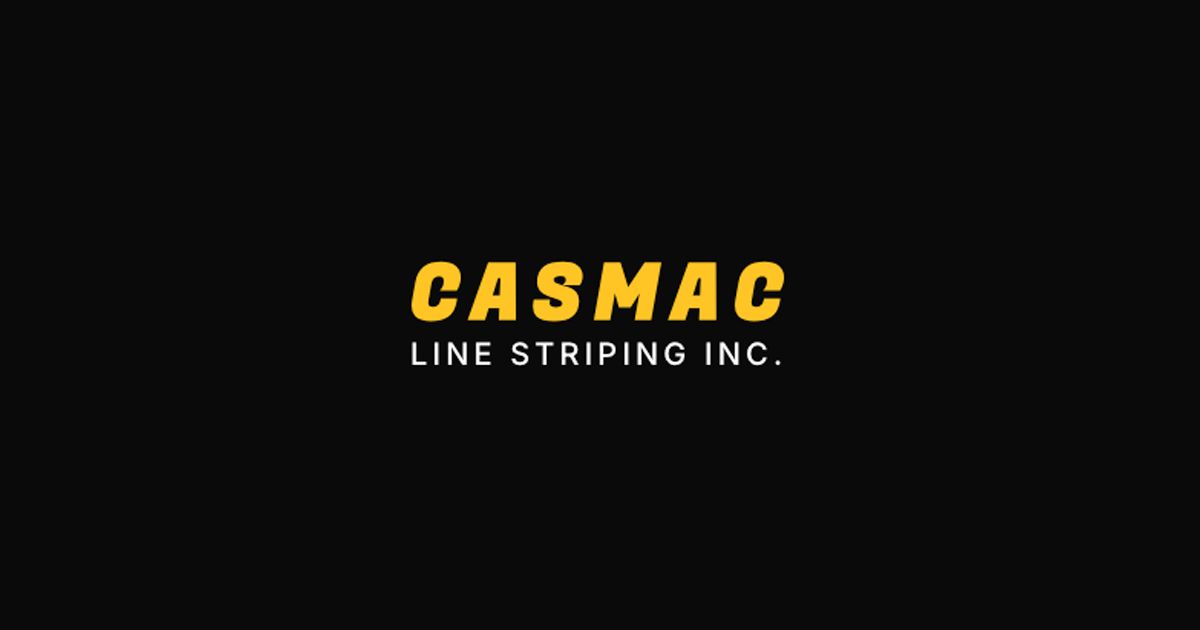 Our Striping Equipment Fleet | Casmac Line Striping