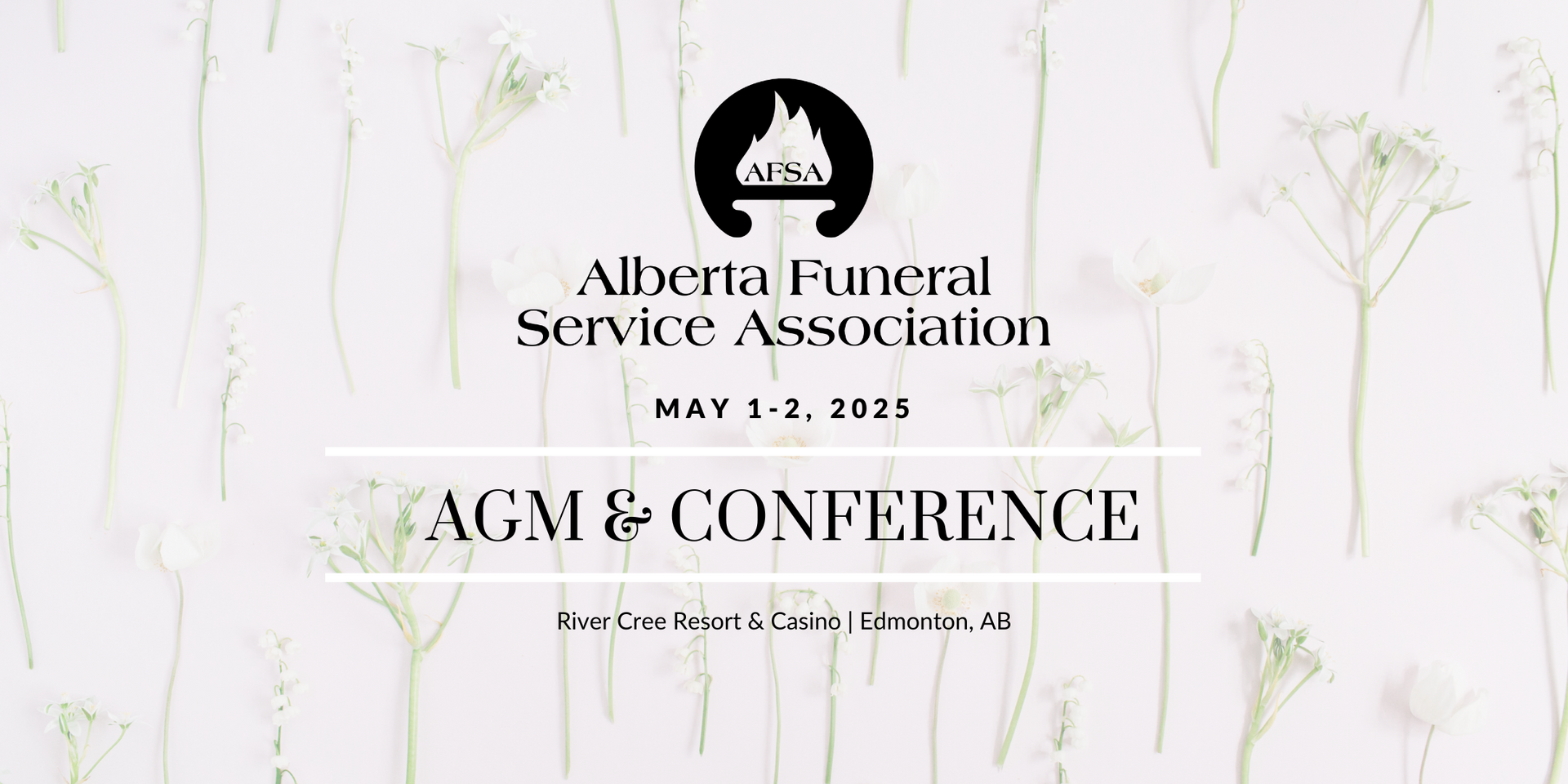 The AFSA AGM & Conference Will Take Place May 1st and 2nd, 2025