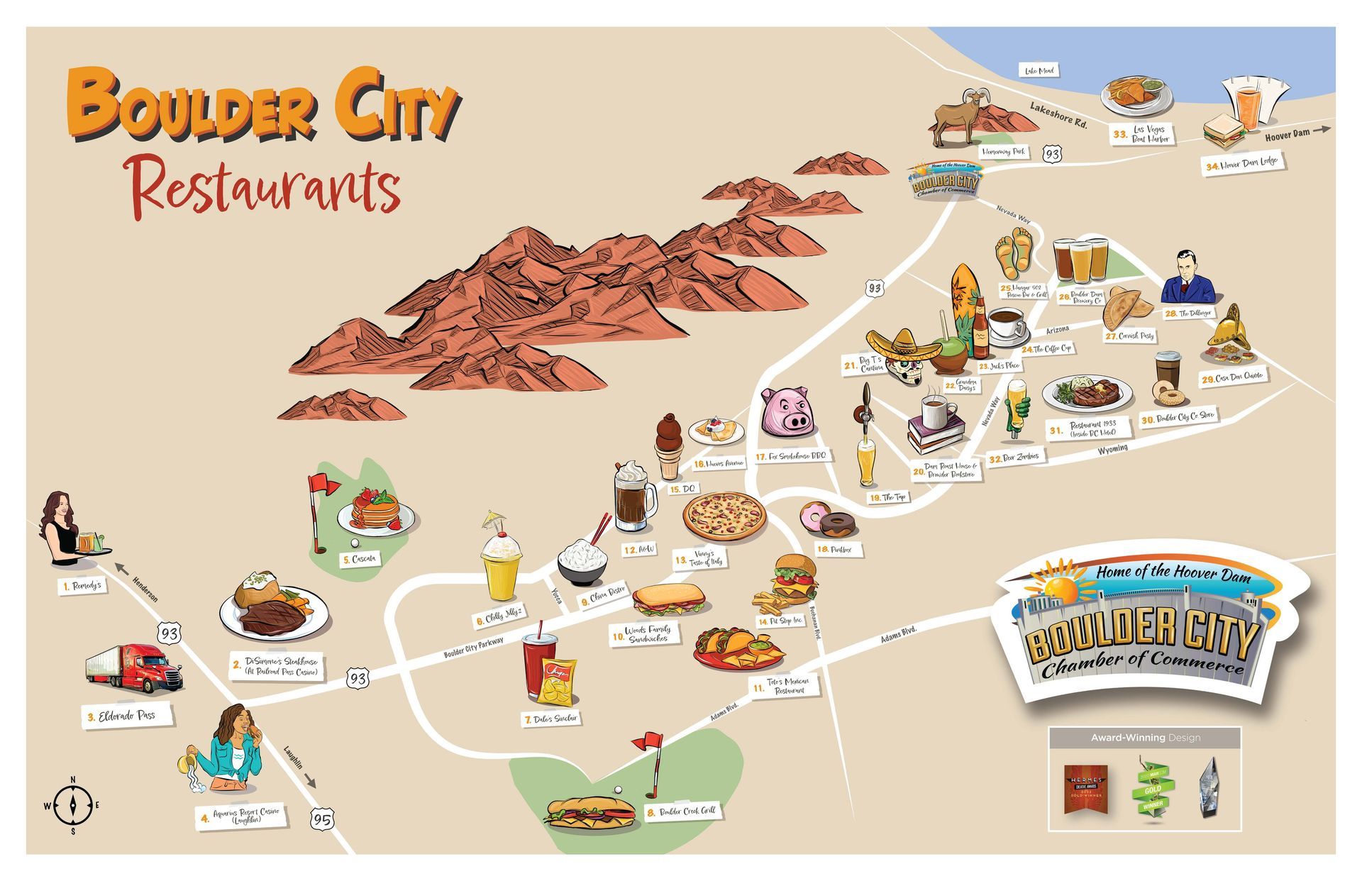 Restaurant Map