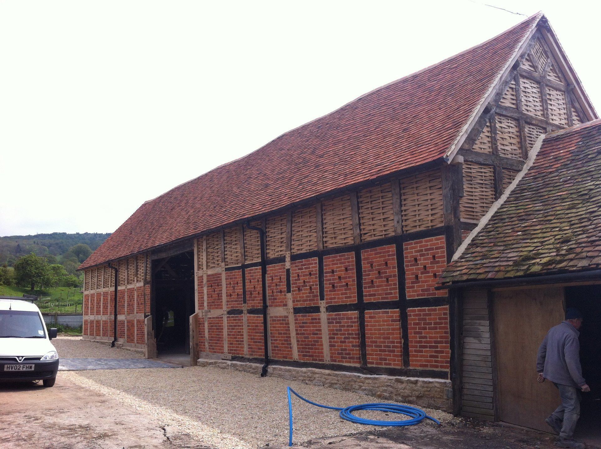 The quality of the restoration of this barn over a six month period was ...