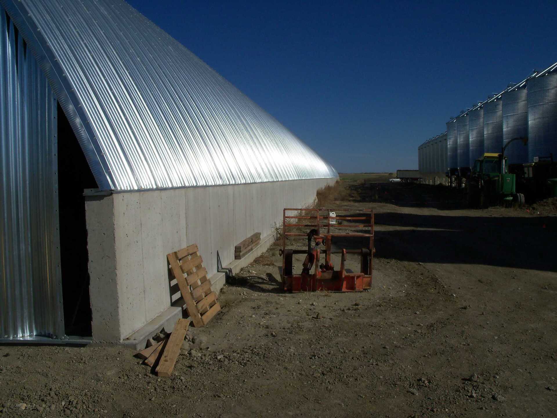 Meridian ArchWall Steel Building Construction in the Midwest
