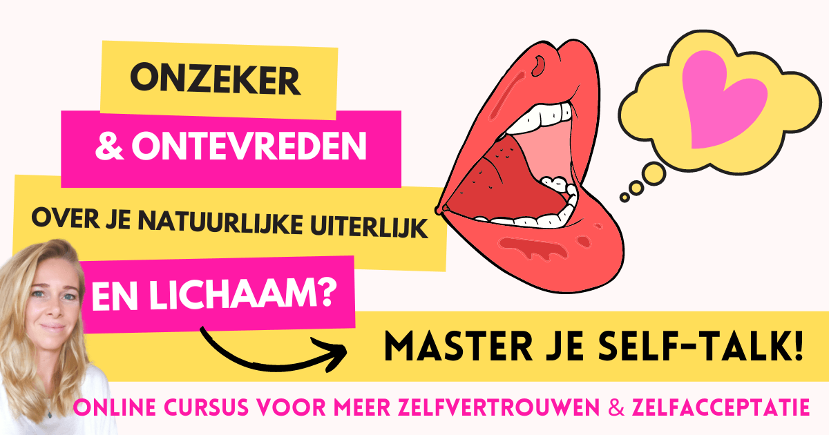 Minder zelfkritiek, meer zelfvertrouwen! Cursus Master your Self-talk!