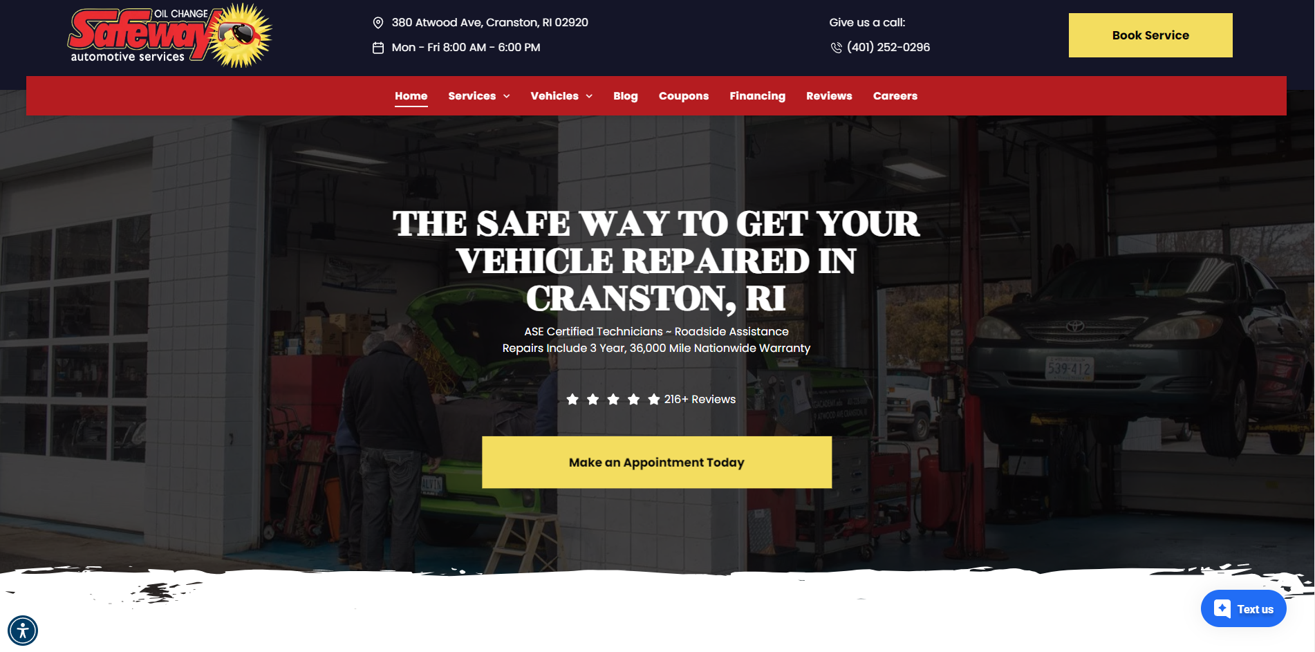 Mercedes Benz Auto Repair - Cranston, RI | Safeway Oil Change ...