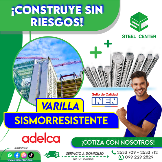 Steel center - Materiales para la industria y construcción