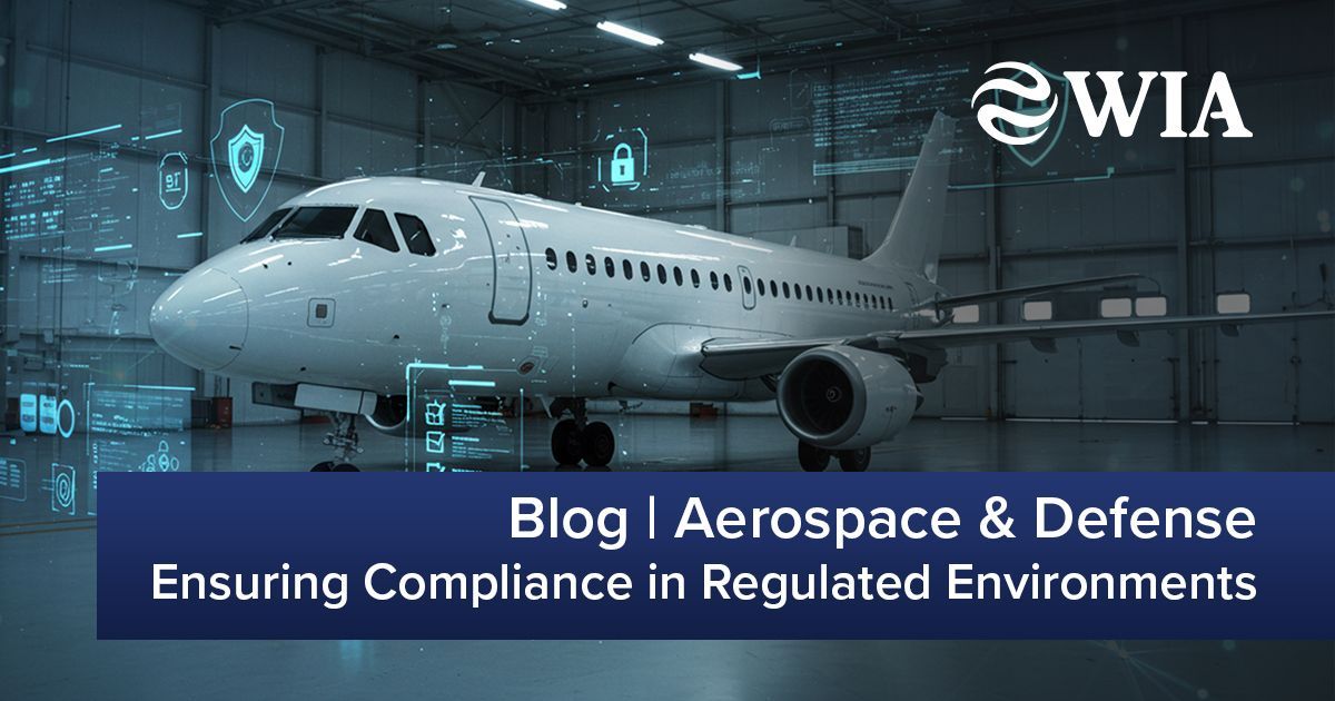 Aerospace & Defense ERP Solutions | IFS Compliance Experts – WIA Systems